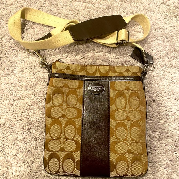 Coach | Bags | Coach Monogrammed Crossbody Purse | Poshmark